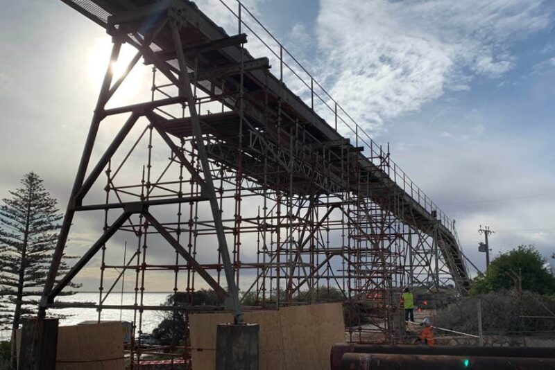 Conveyor Trestle Replacement | QMM